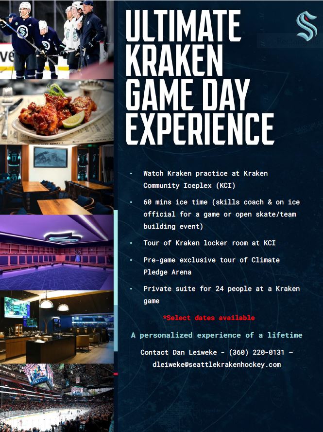 Ultimate Kraken Day Experience - Kraken Community Iceplex